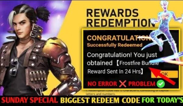 Free Fire Max New Redeem Code 25 August 2025: इस नए रिडीम कोड से पाए, फ्री में डायमंड ...